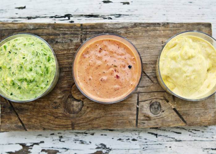 Aderezos bajos en grasa para aderezar pastas y ensaladas