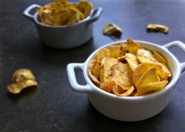 Chips de frutas, un snack saludable y diferente